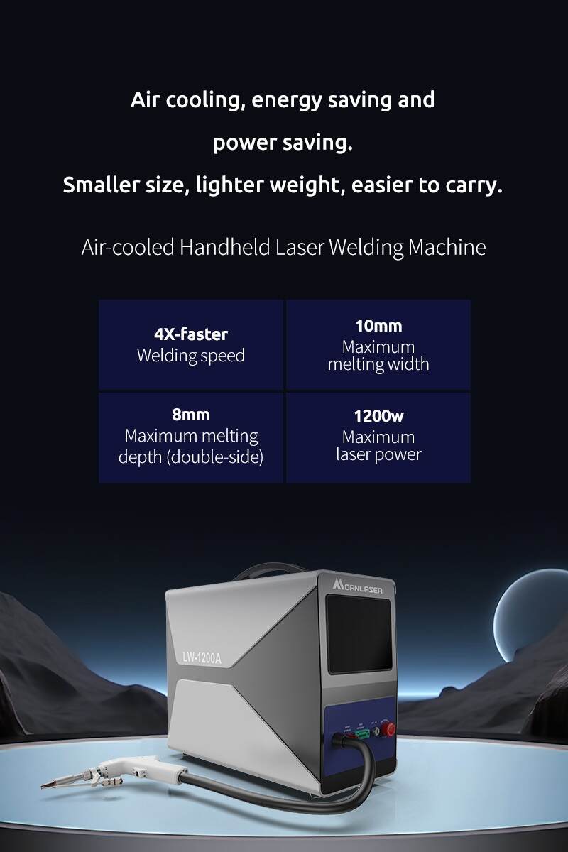 Air-cooled Handheld Laser Welding Machine